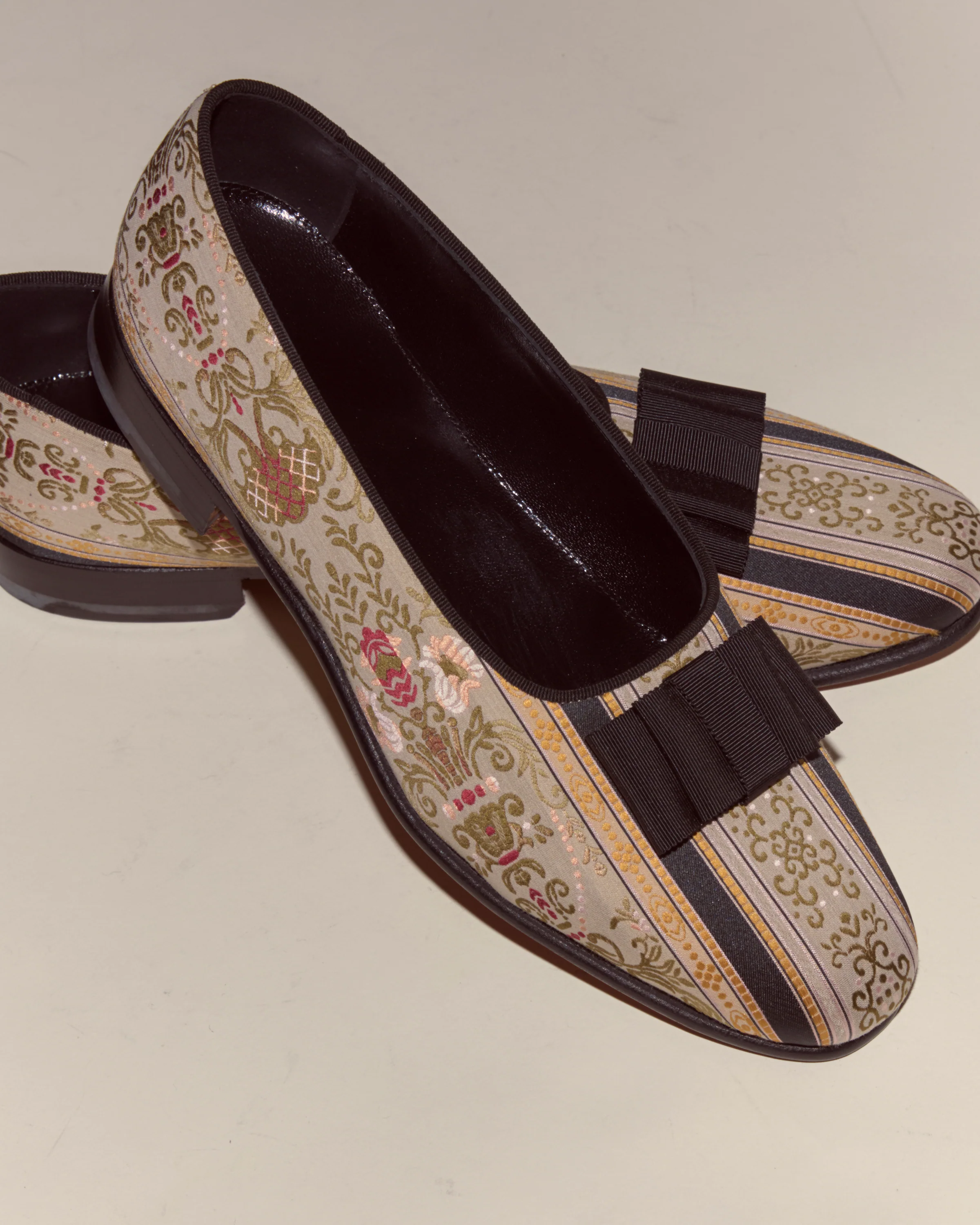 Floret Brocade Opera Pumps - BODE