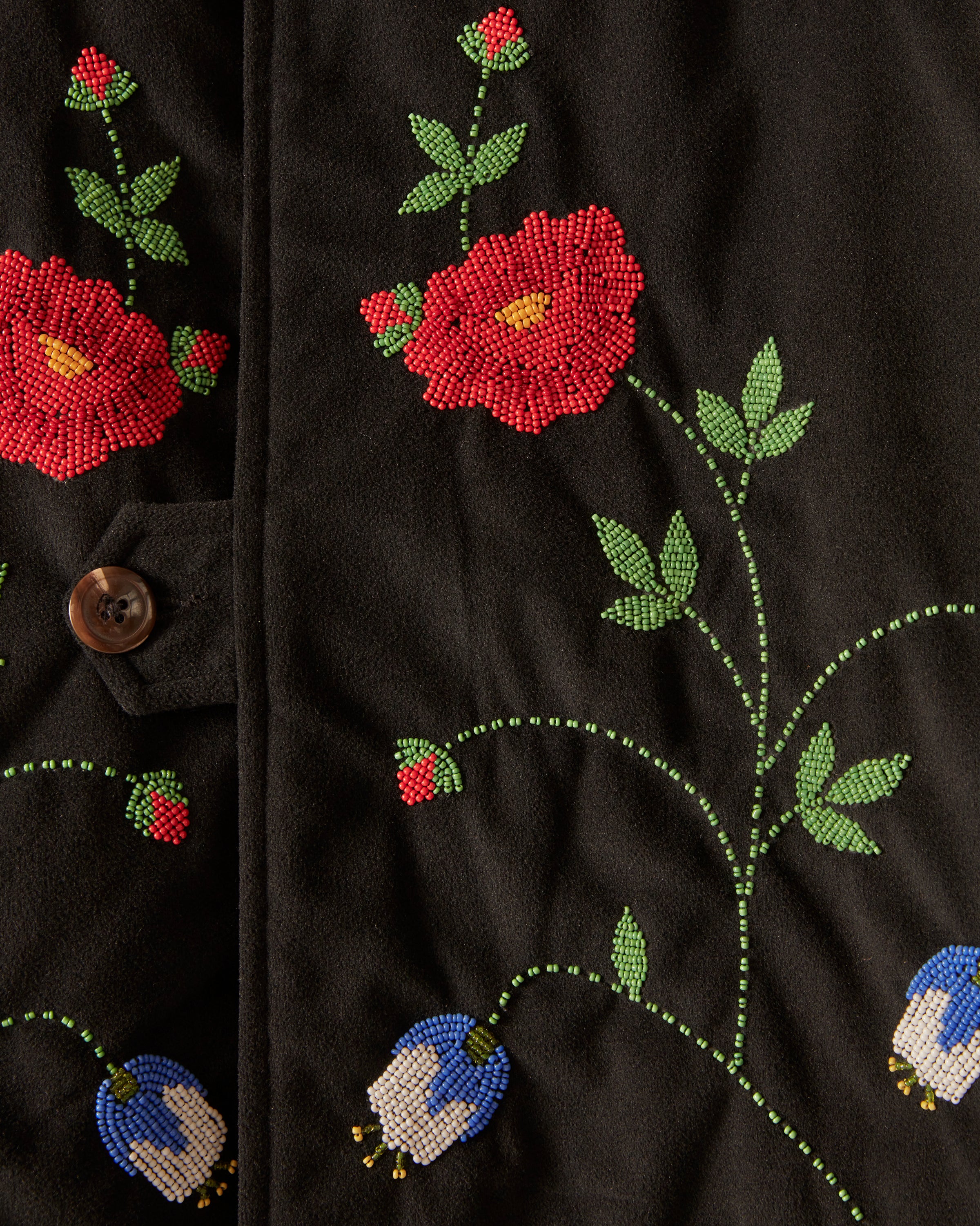 Beaded Garden Vine Jacket - BODE